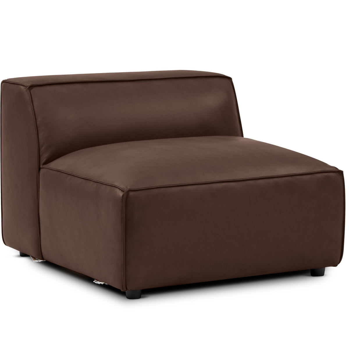 Nathan Leather Armless Sofa Module – Valencia Theater Seating EU